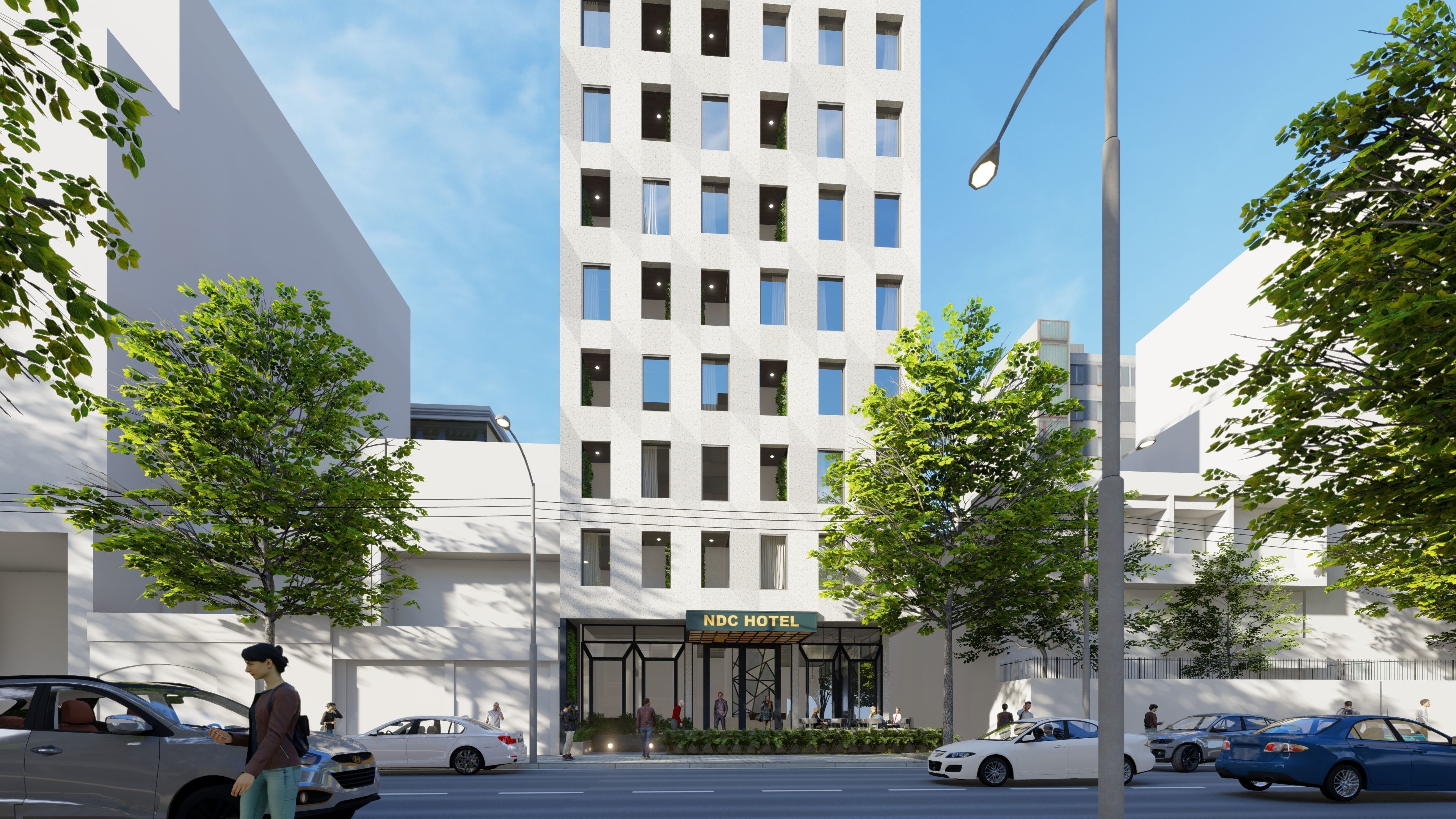 3D model Nguyen Dinh Chieu hotel VR / AR / low-poly | CGTrader