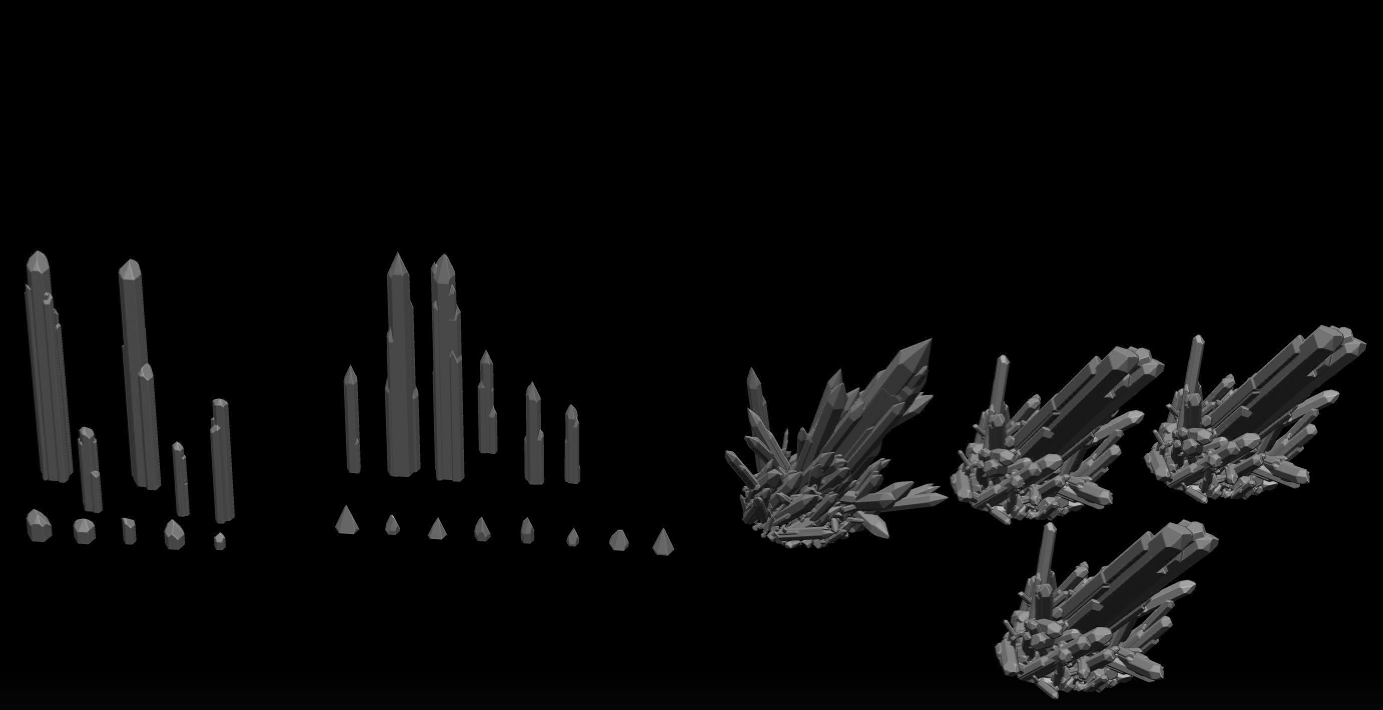 Crystal IMM Zbrush 3D model | CGTrader