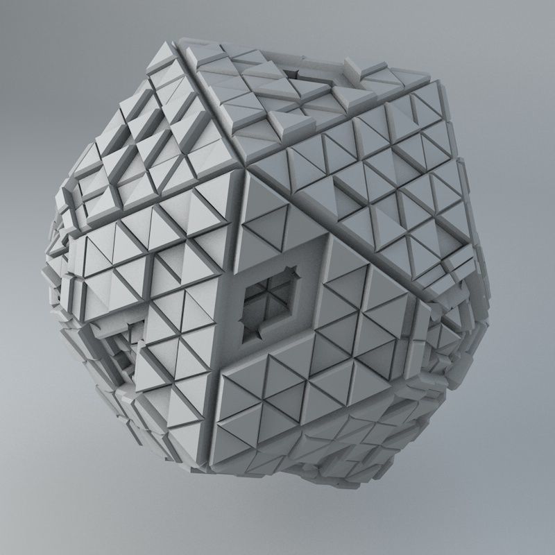 Sci Fi Shapes The Dice of Fantasy 3D model | CGTrader