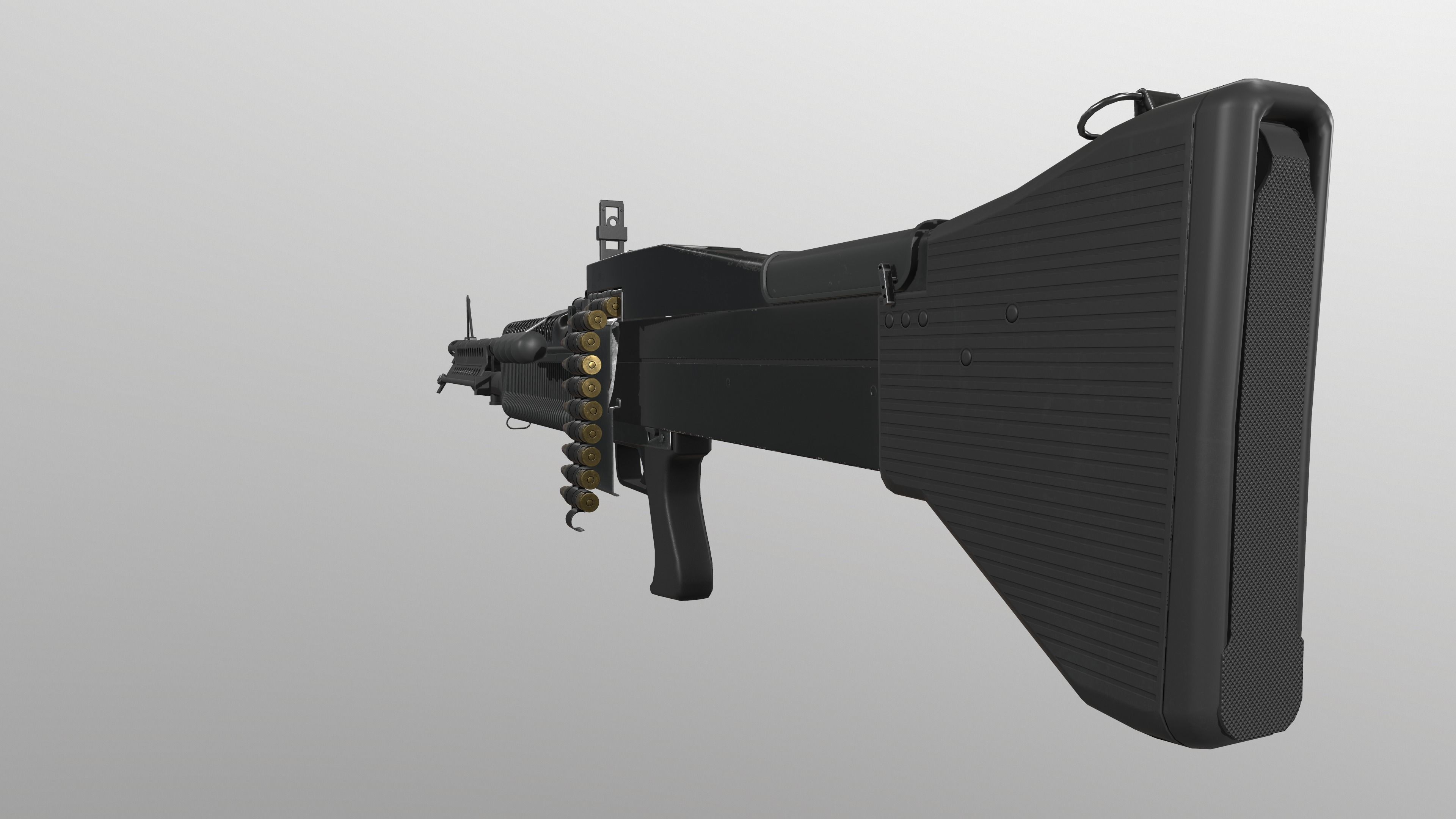 3D model M 60 LMG VR / AR / low-poly | CGTrader