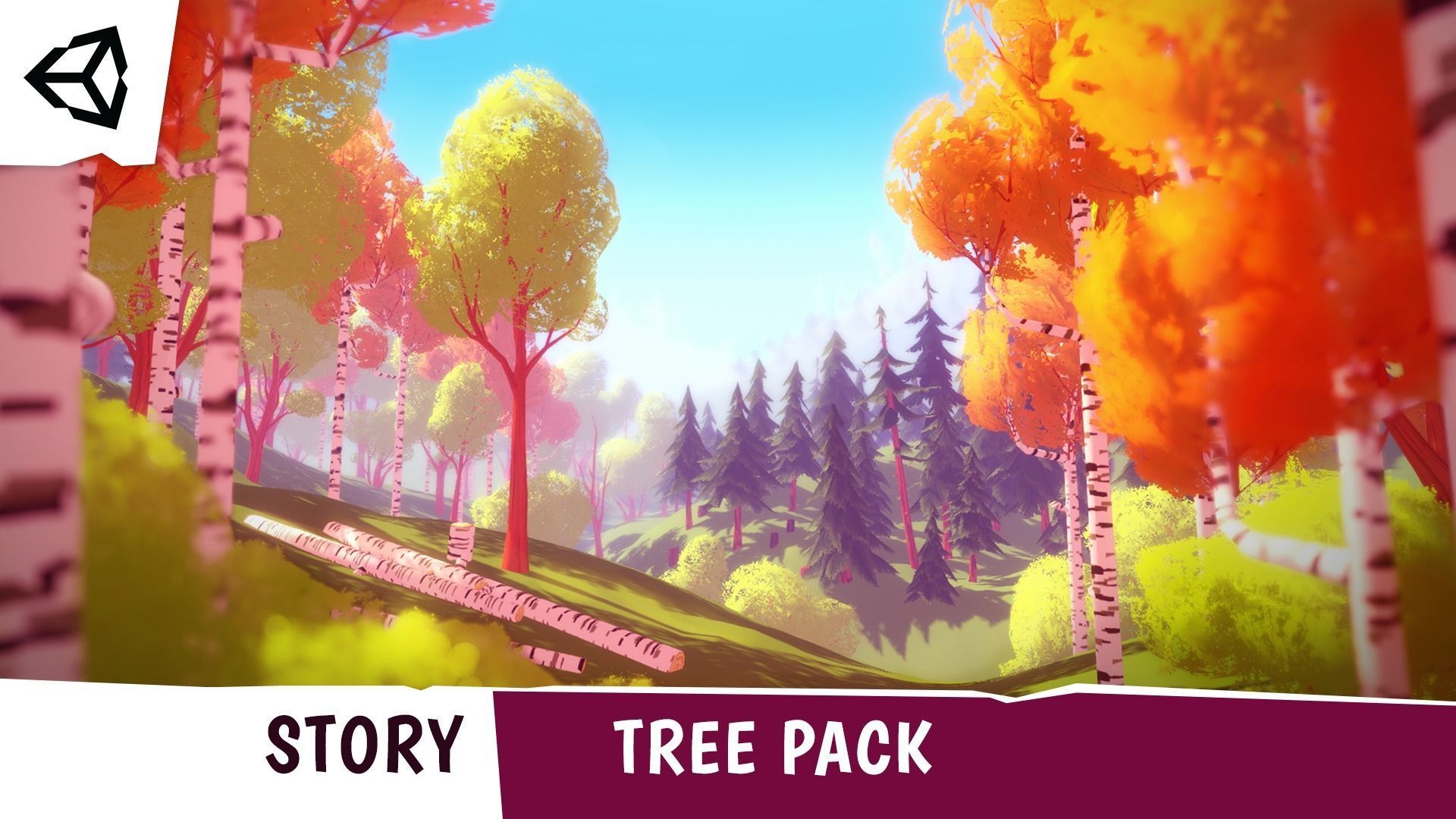 3D model STORY - Tree Pack VR / AR / low-poly | CGTrader