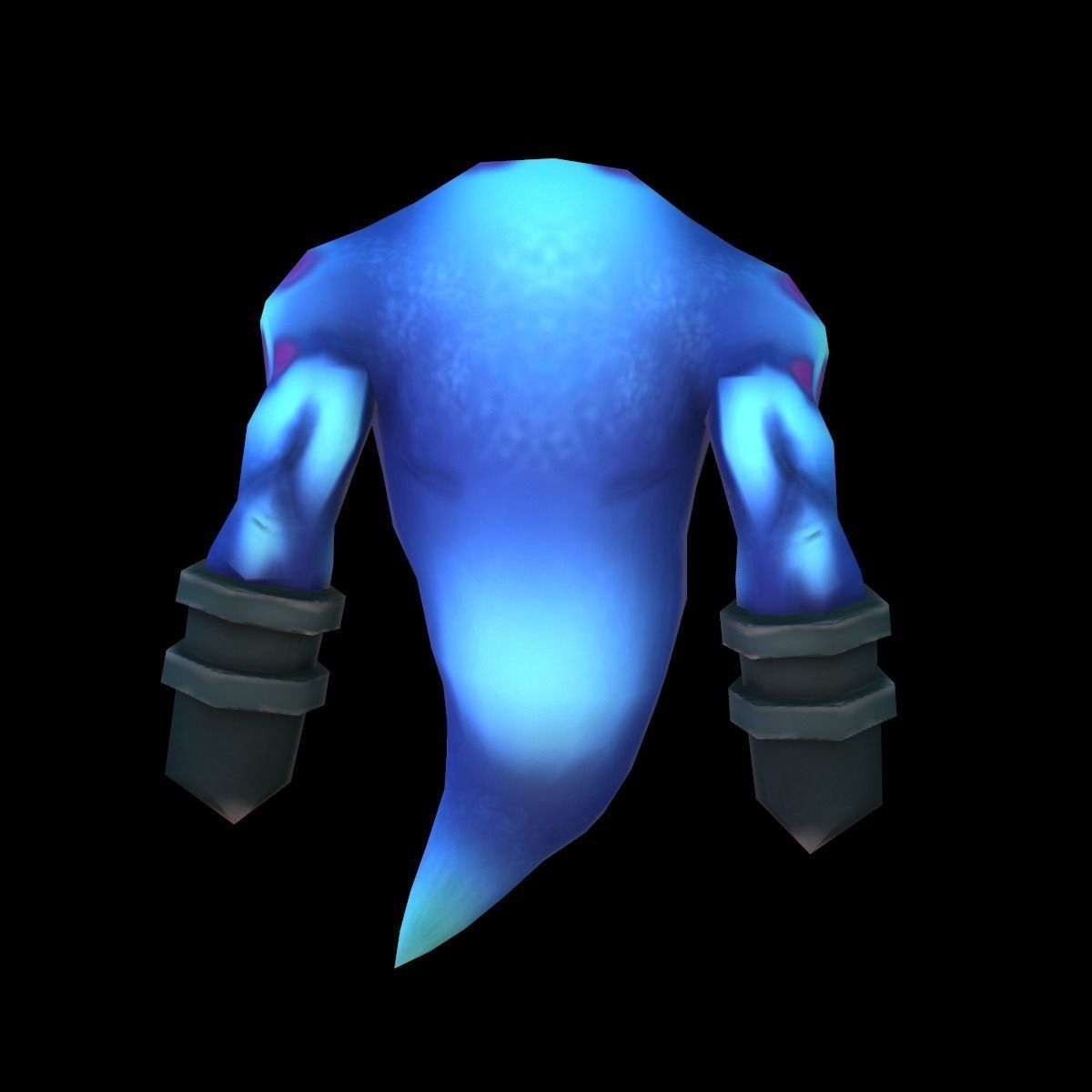 3D model Character Mechanical Demon VR / AR / low-poly rigged animated ...