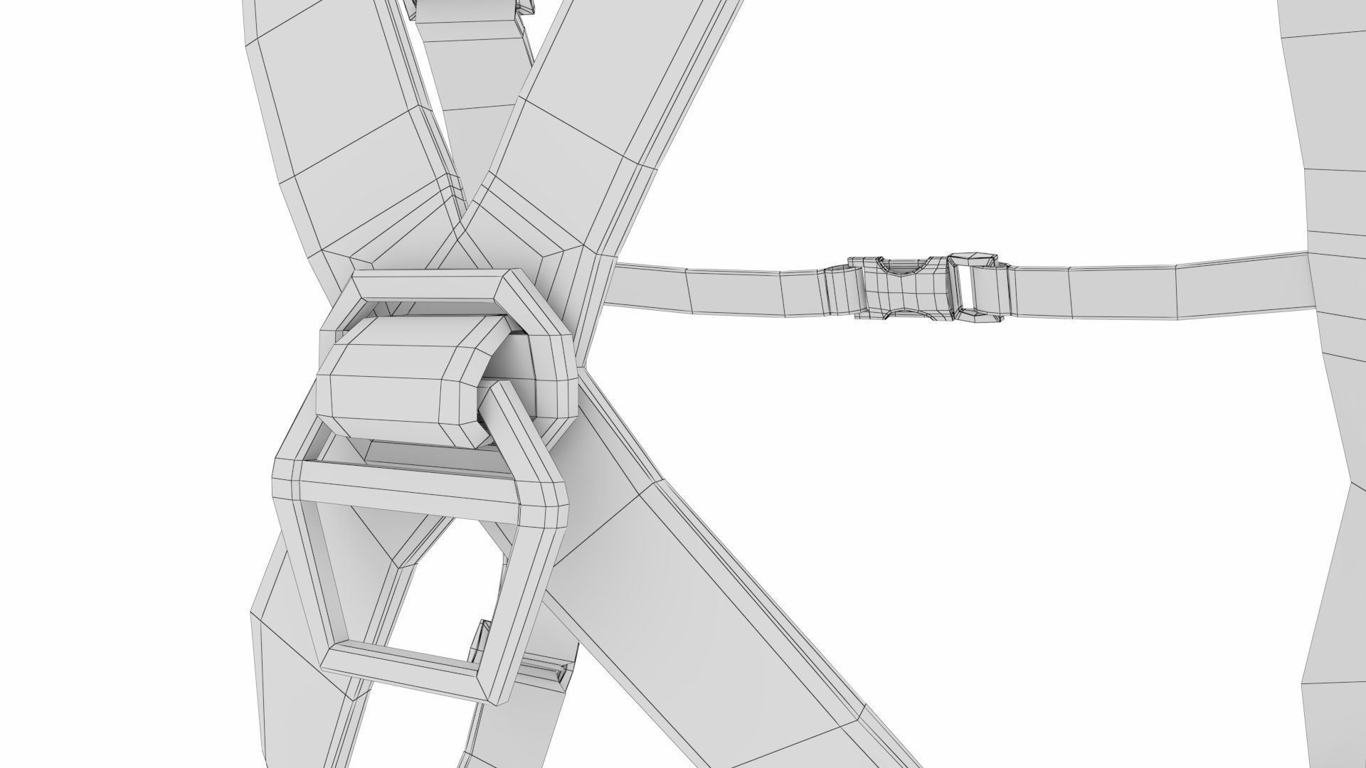 3D model PPE Safety Harness VR / AR / low-poly | CGTrader