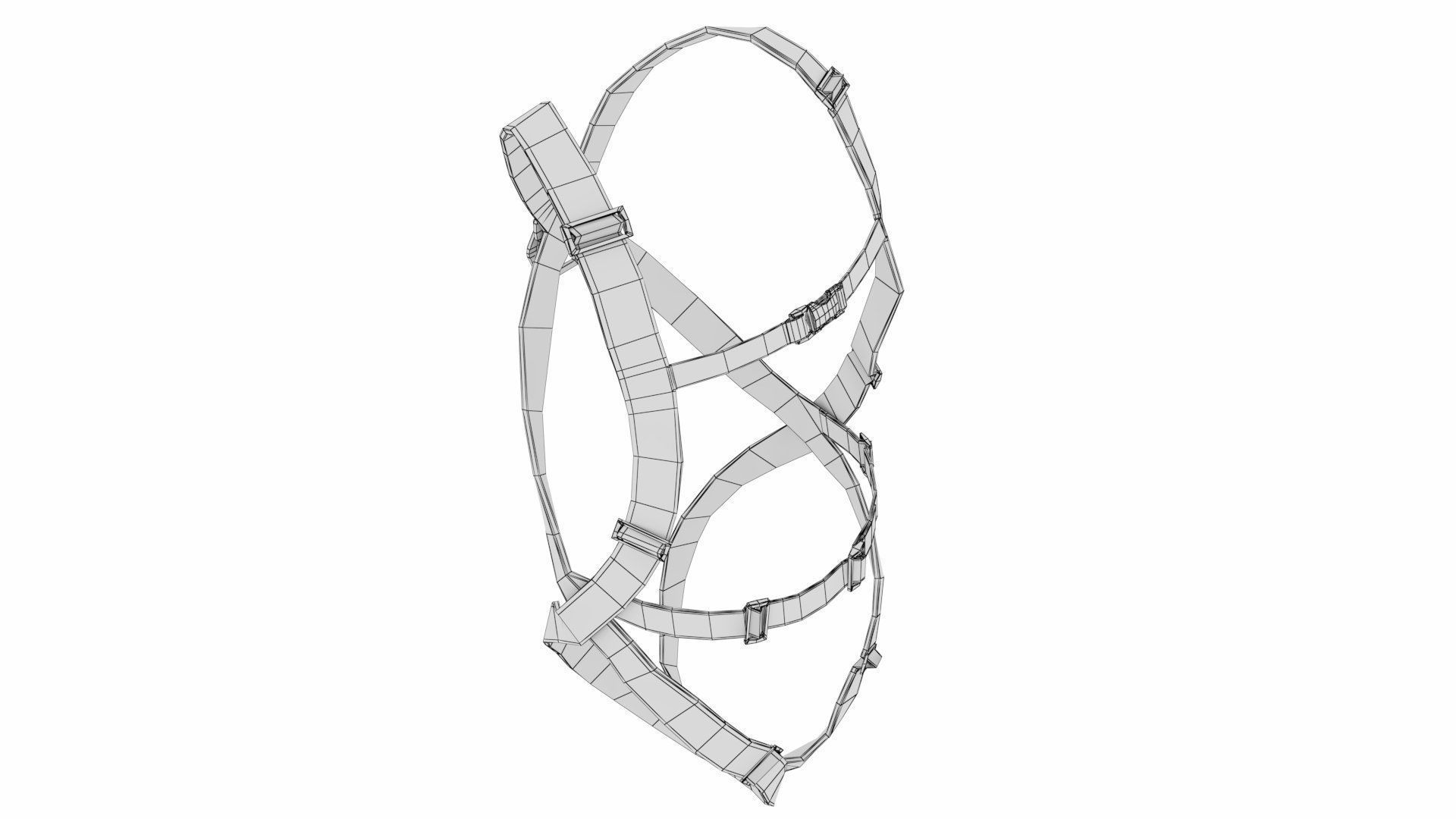 3D model PPE Safety Harness VR / AR / low-poly | CGTrader