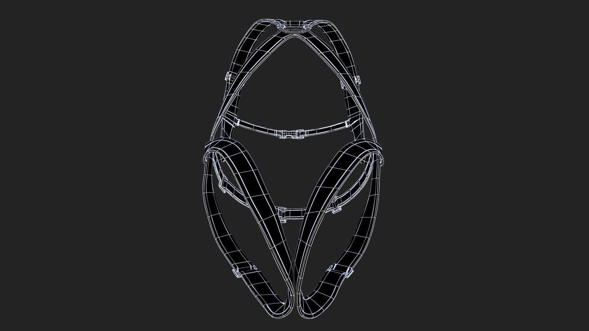 3D model PPE Safety Harness VR / AR / low-poly | CGTrader