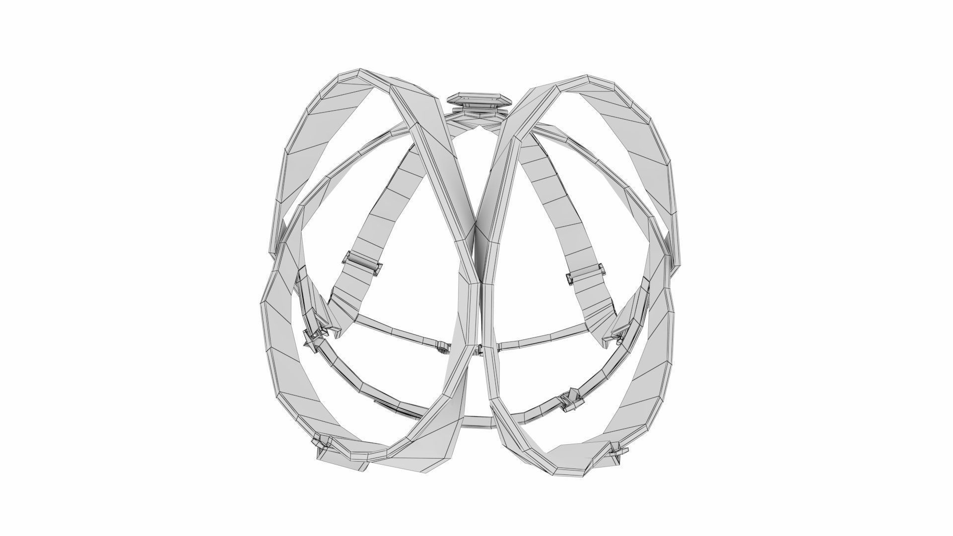 3D model PPE Safety Harness VR / AR / low-poly | CGTrader