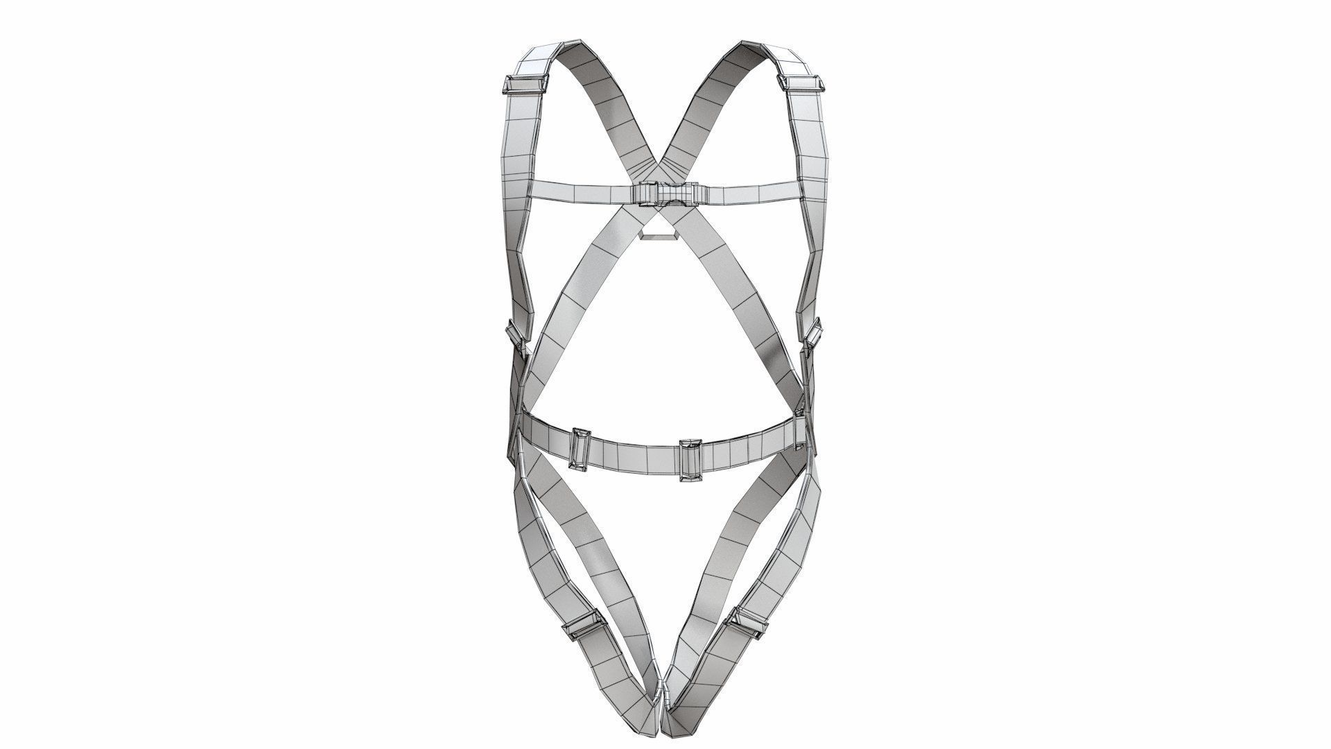 3D model PPE Safety Harness VR / AR / low-poly | CGTrader