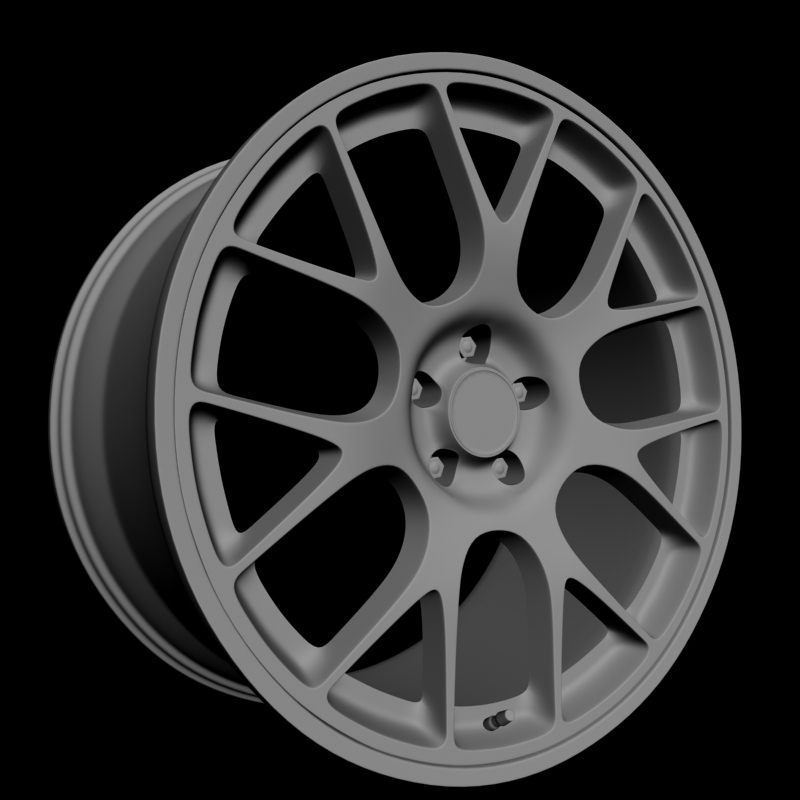 BBS rims 3D model | CGTrader