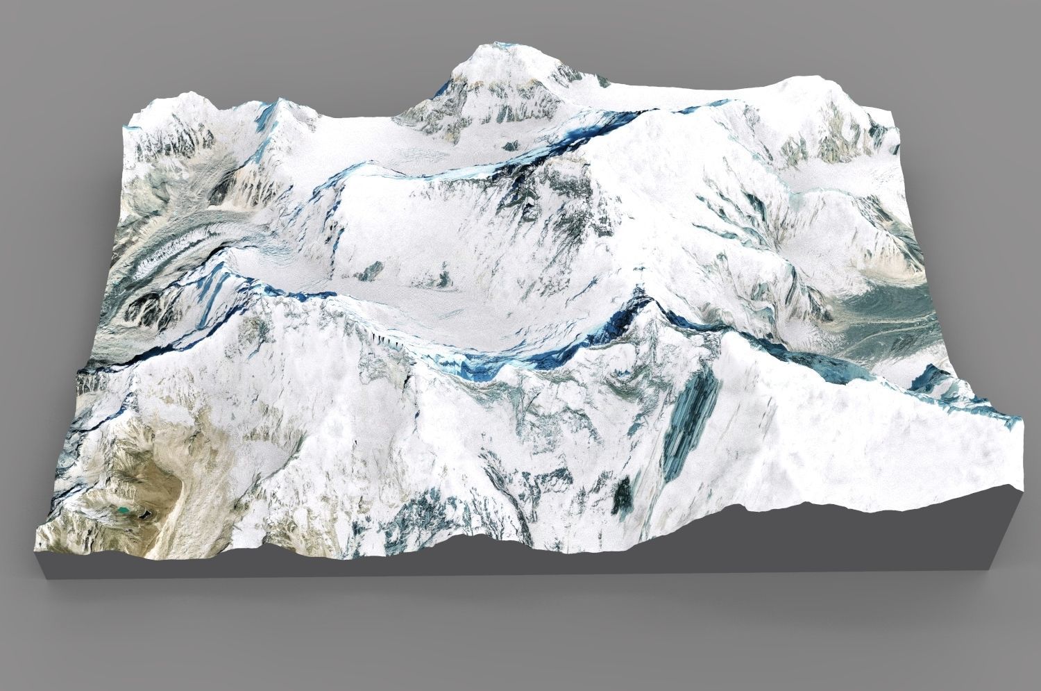 Mount Everest 8848 meters 3D model | CGTrader