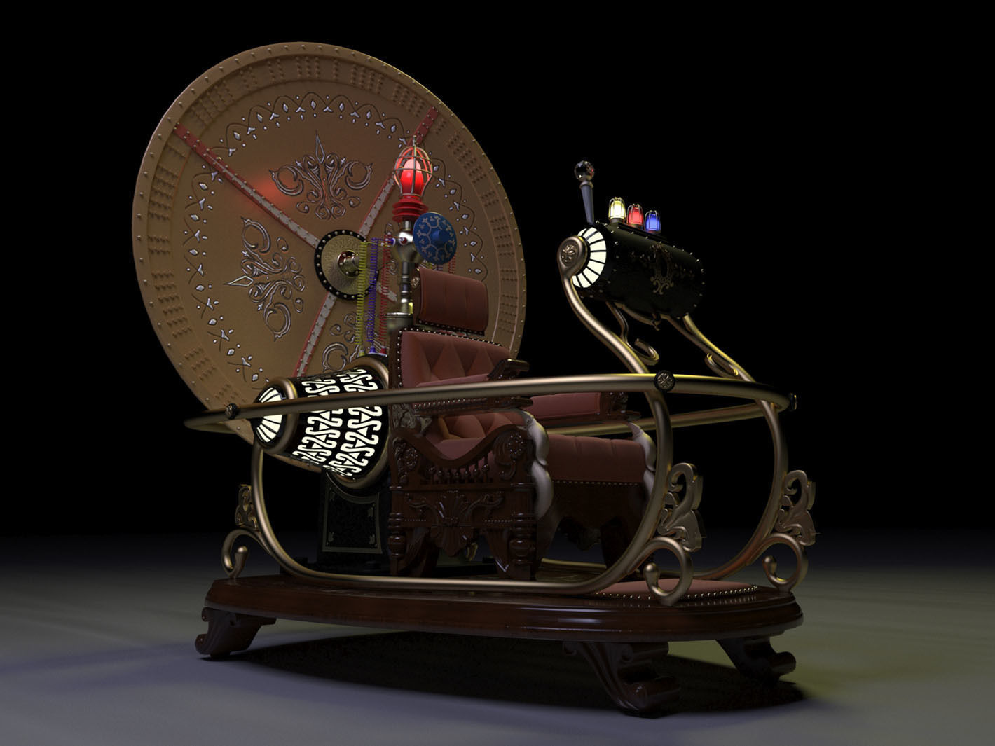 The Time Machine 3D | CGTrader