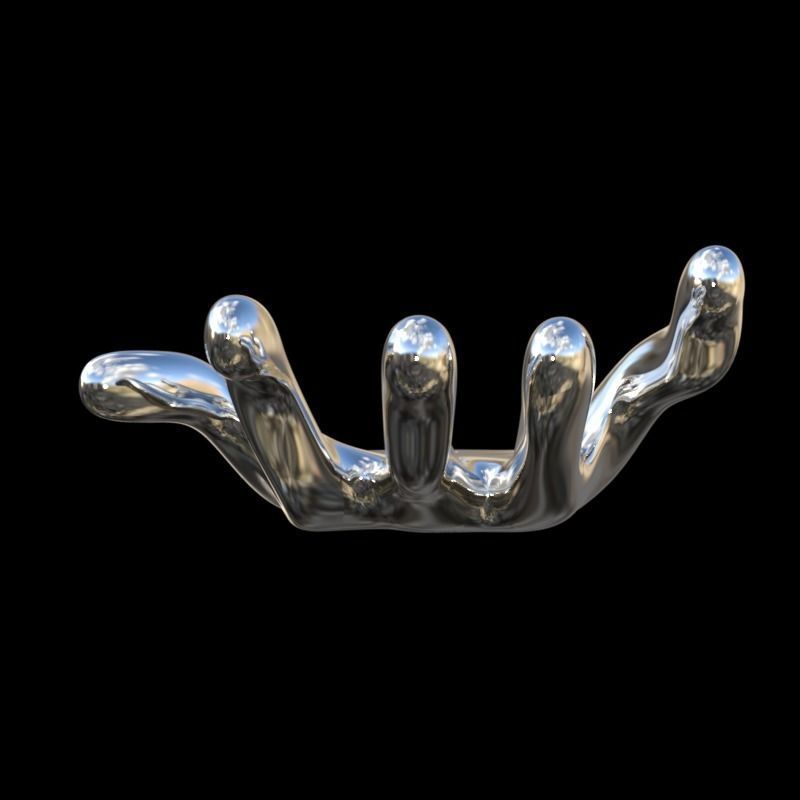 Wall hook hand 3D model 3D printable | CGTrader