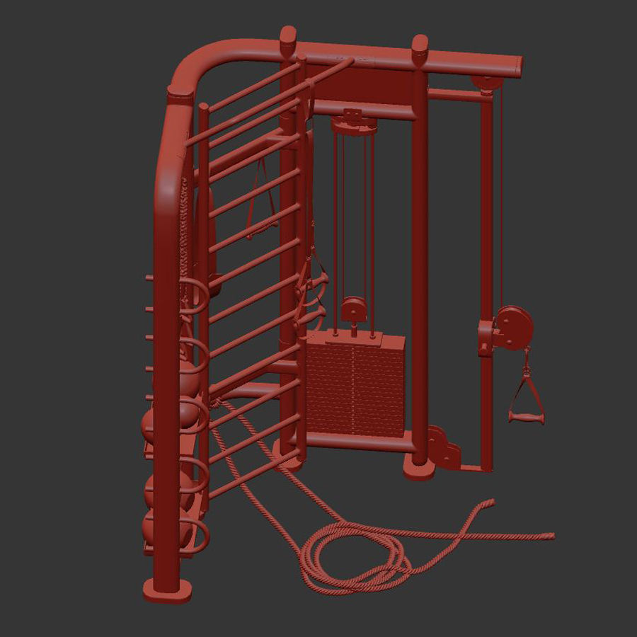 Life Fitness SYNRGY90 Versa Cable 3D model | CGTrader