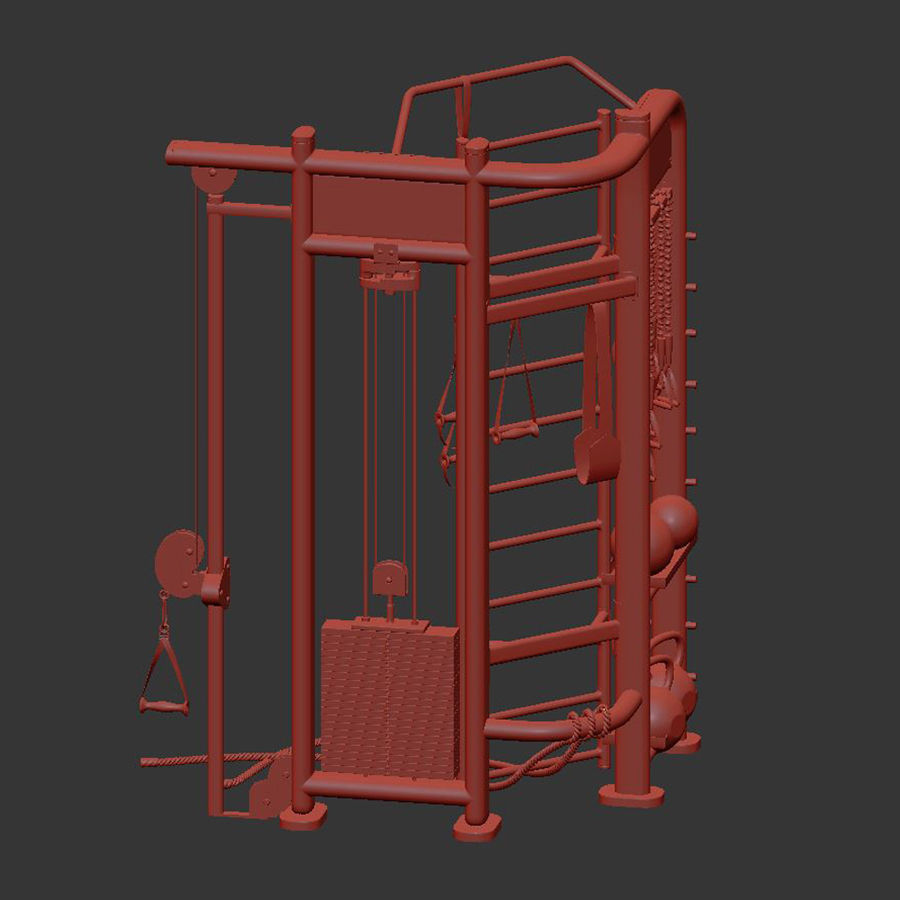 Life Fitness SYNRGY90 Versa Cable 3D model | CGTrader
