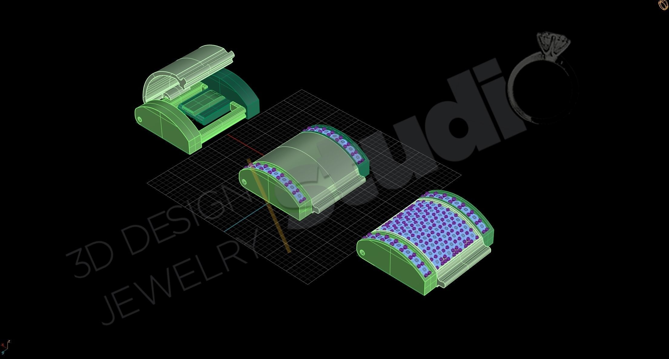 Chain lock clasp size 1 3d model 3D model 3D printable | CGTrader