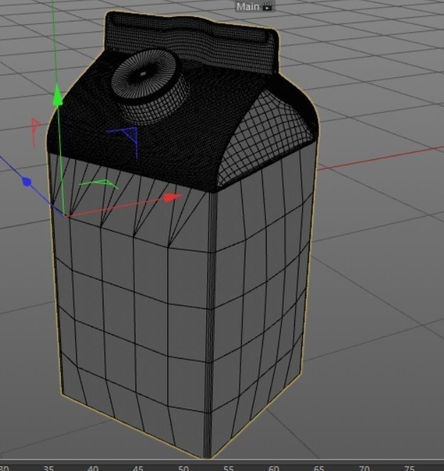 Tetra Packaging box 3D model | CGTrader