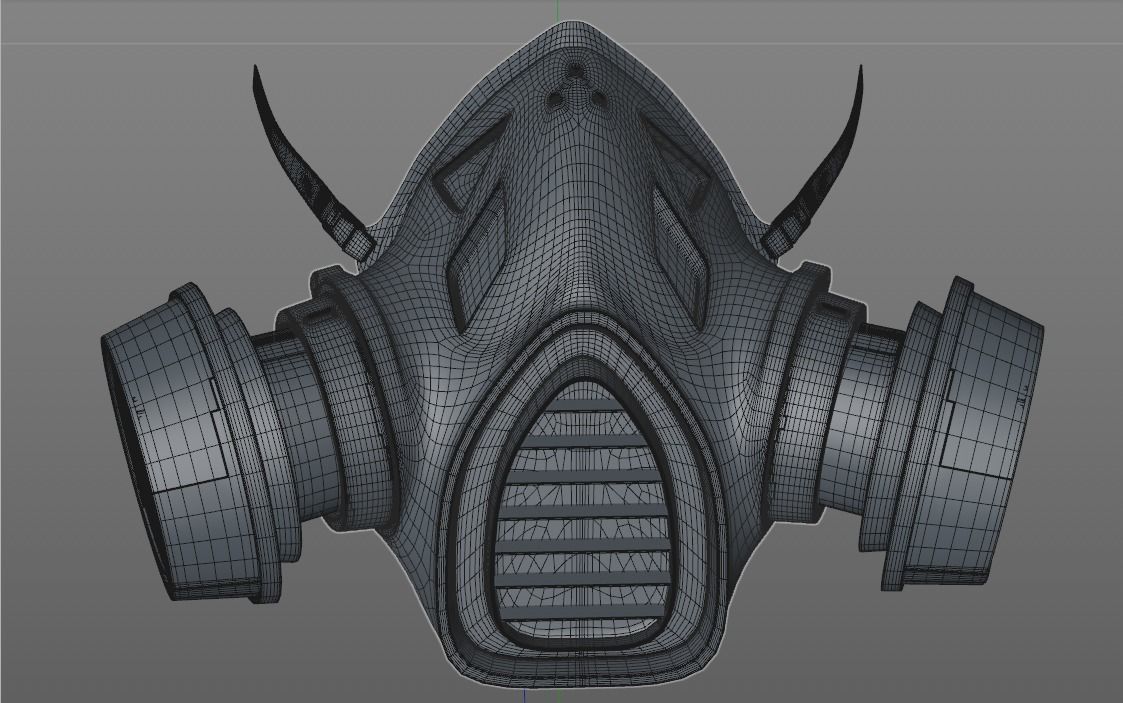 Gas Mask 3d model 3D model | CGTrader