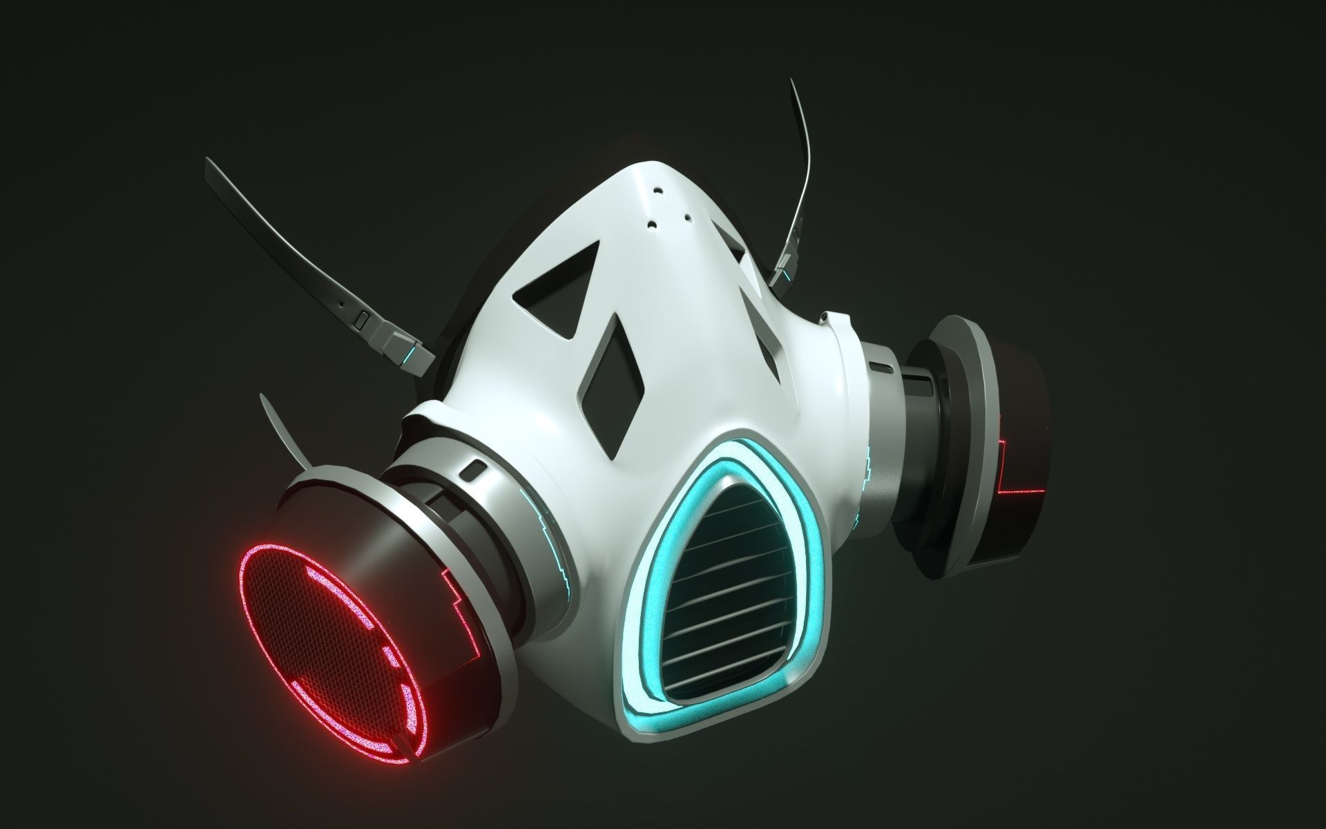 Gas Mask 3d model 3D model | CGTrader