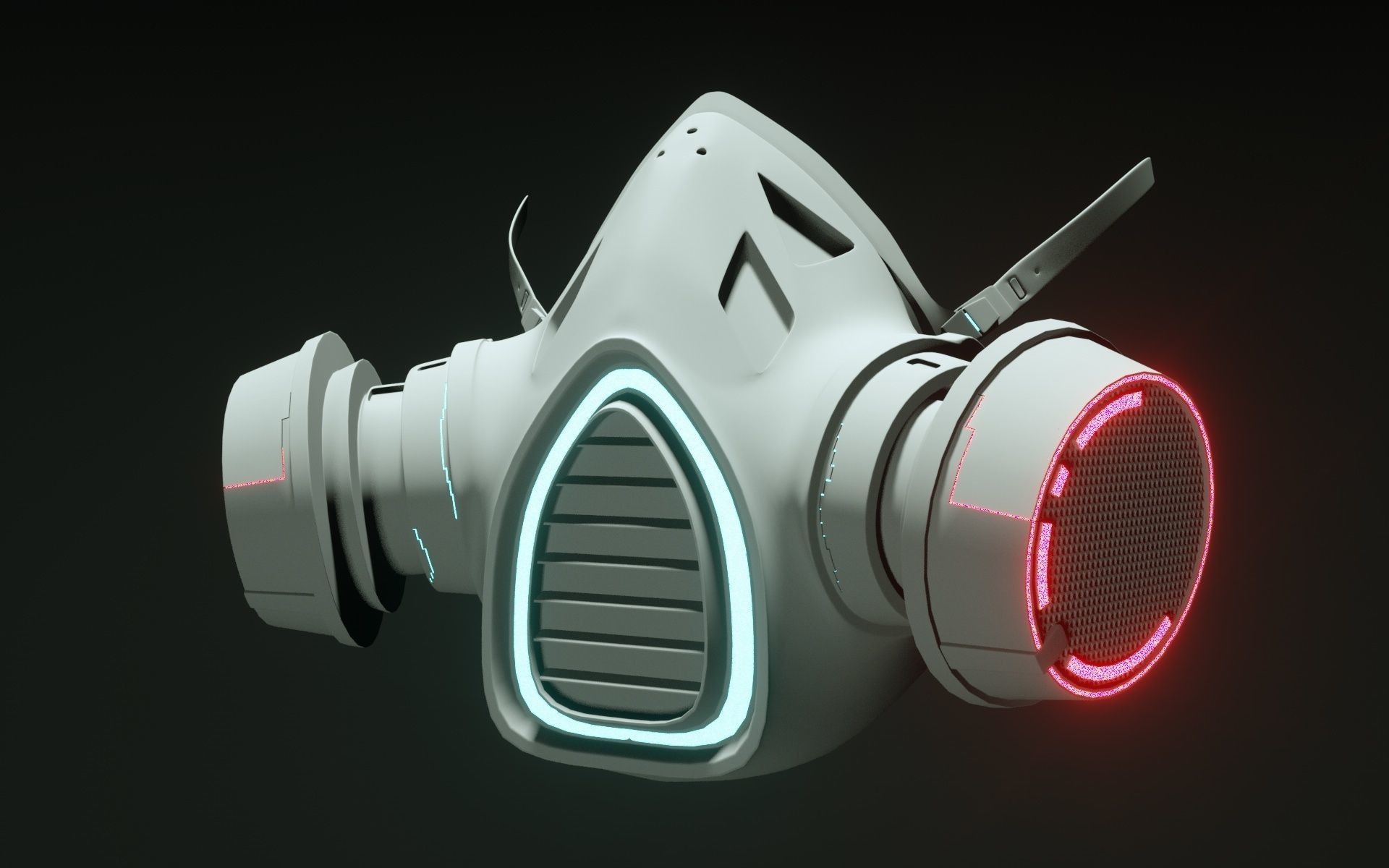 Gas Mask 3d model 3D model | CGTrader