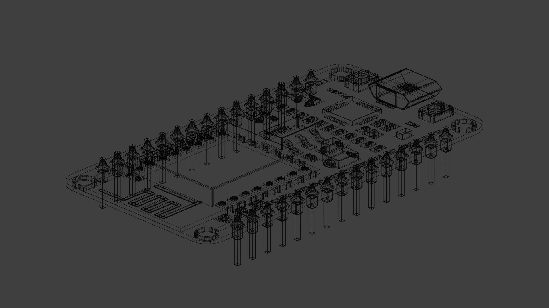 NodeMCU ESP8266 3D model | CGTrader