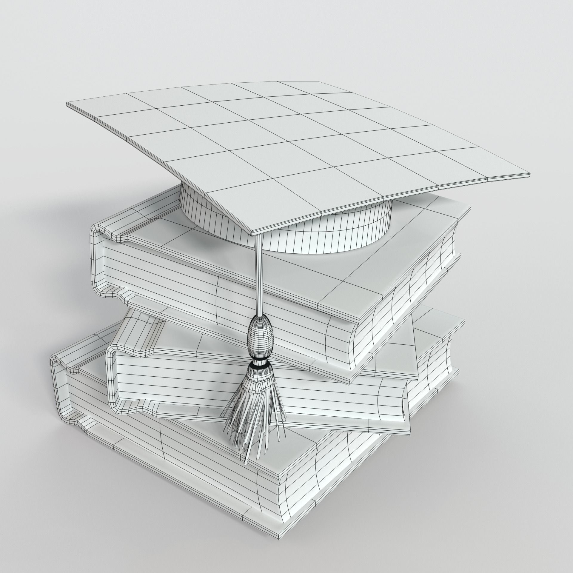 Cartoon Book 3D model | CGTrader