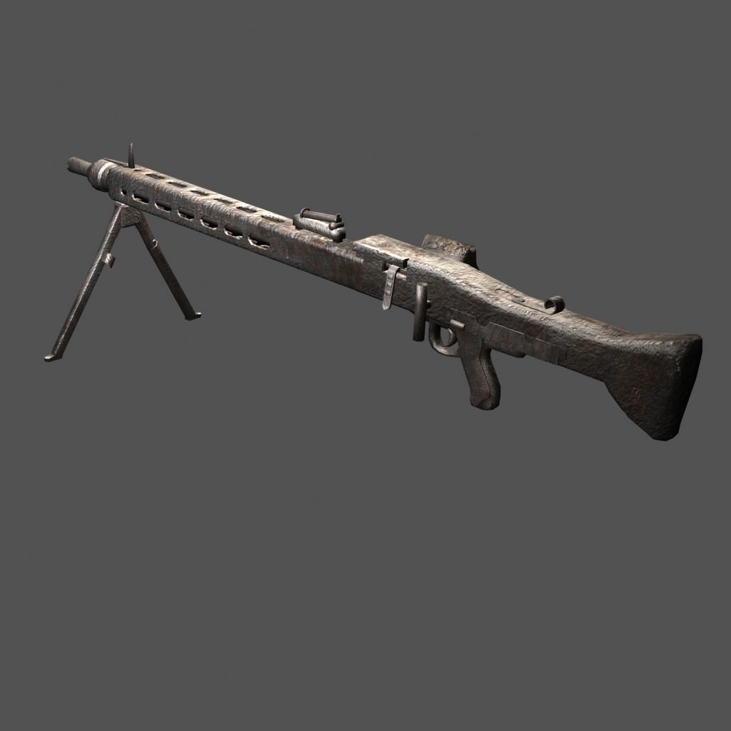 3D model MG3 Machine gun VR / AR / low-poly | CGTrader