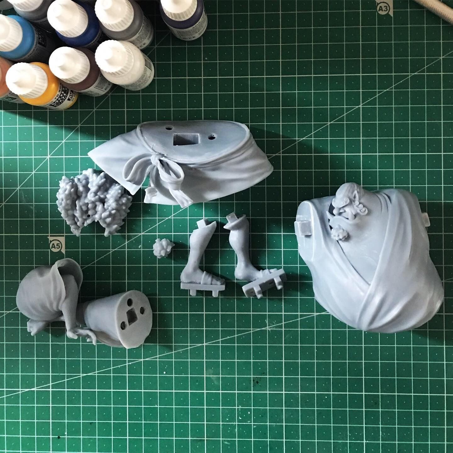 Jinbe statue - One Piece - Anime 3D model 3D printable | CGTrader