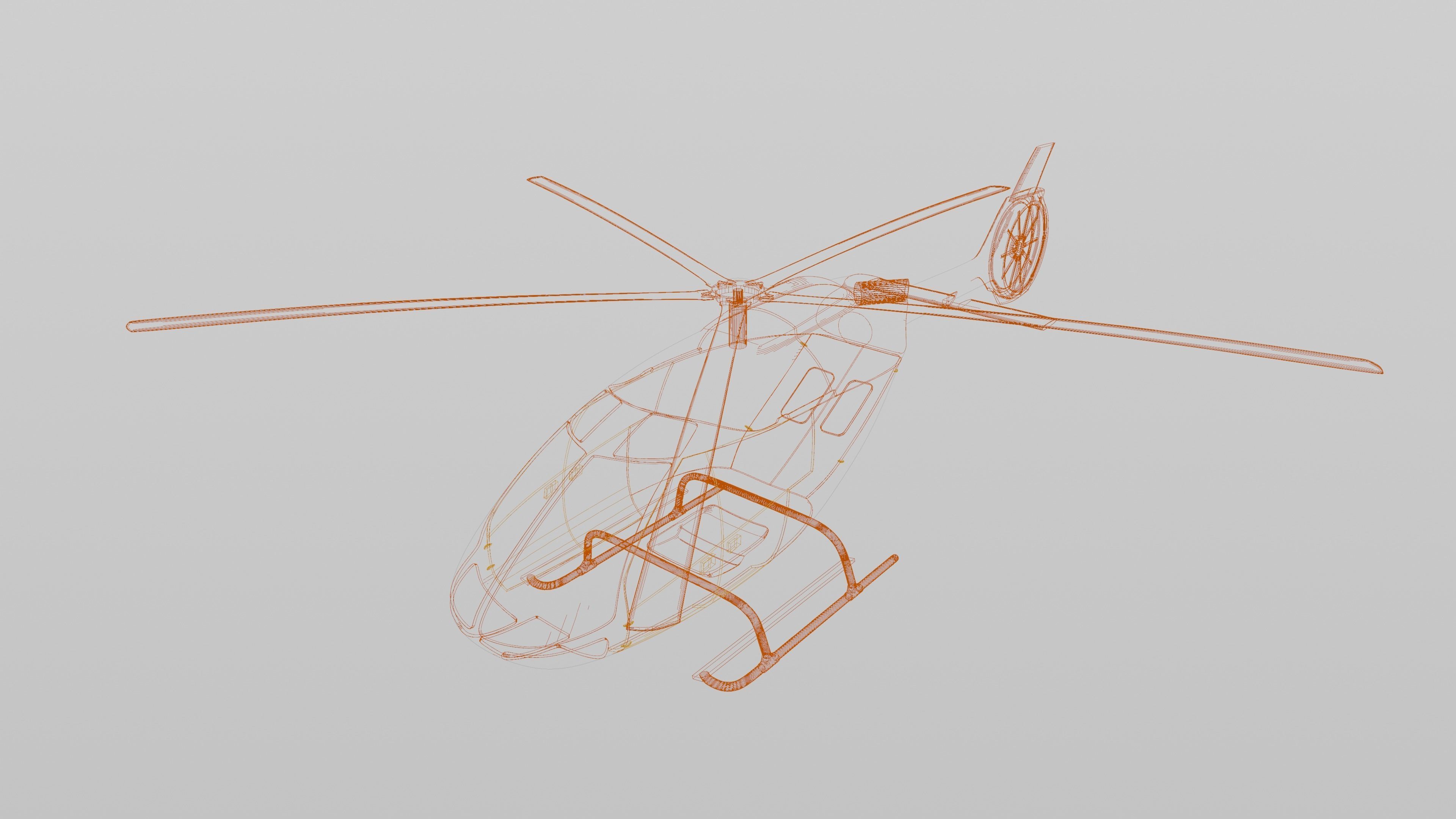 Kopter SH09 - The SWISS MADE HELICOPTER - 3D model | CGTrader