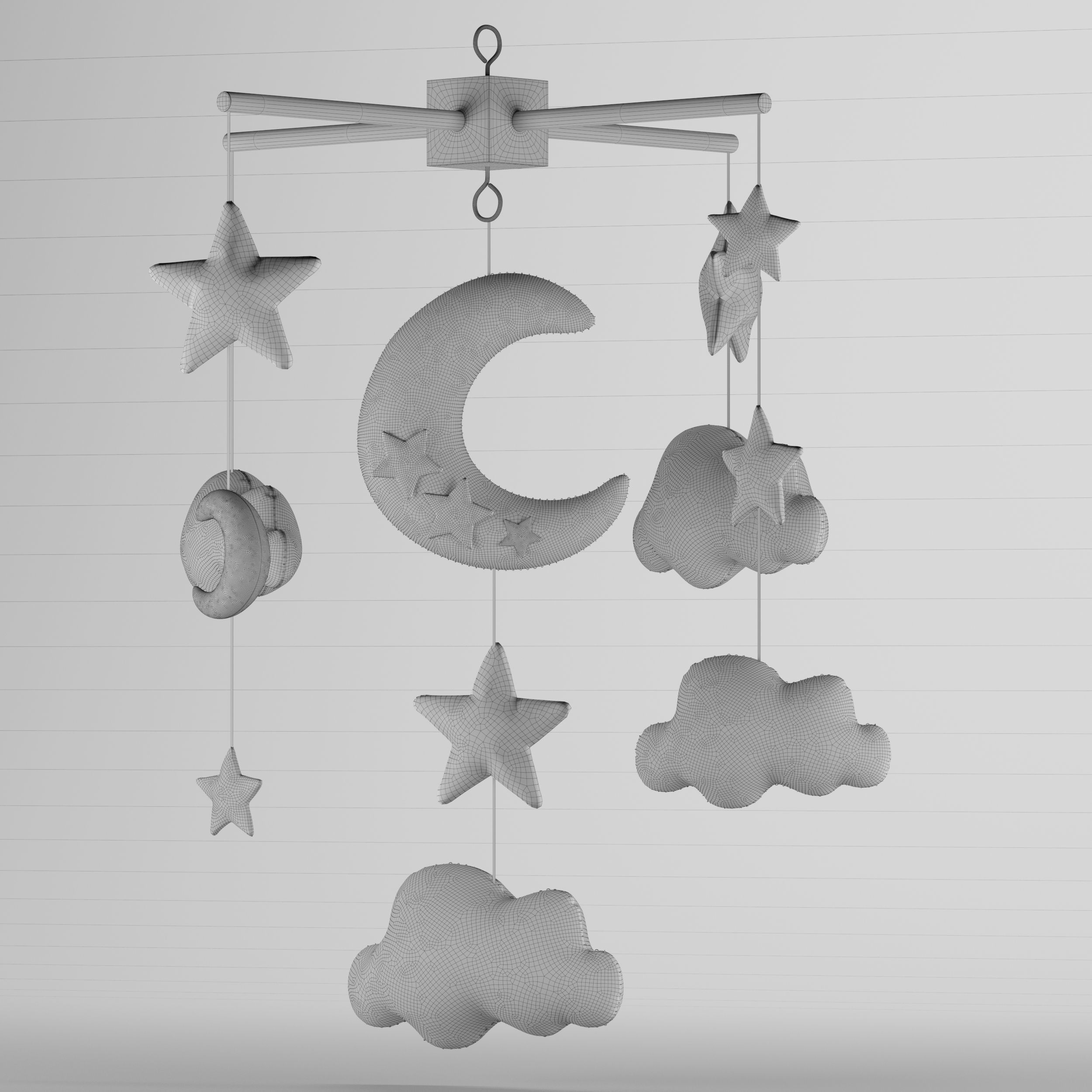 Baby Mobile Toy 3D model | CGTrader