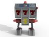 3D model Slot machine robot VR / AR / low-poly | CGTrader