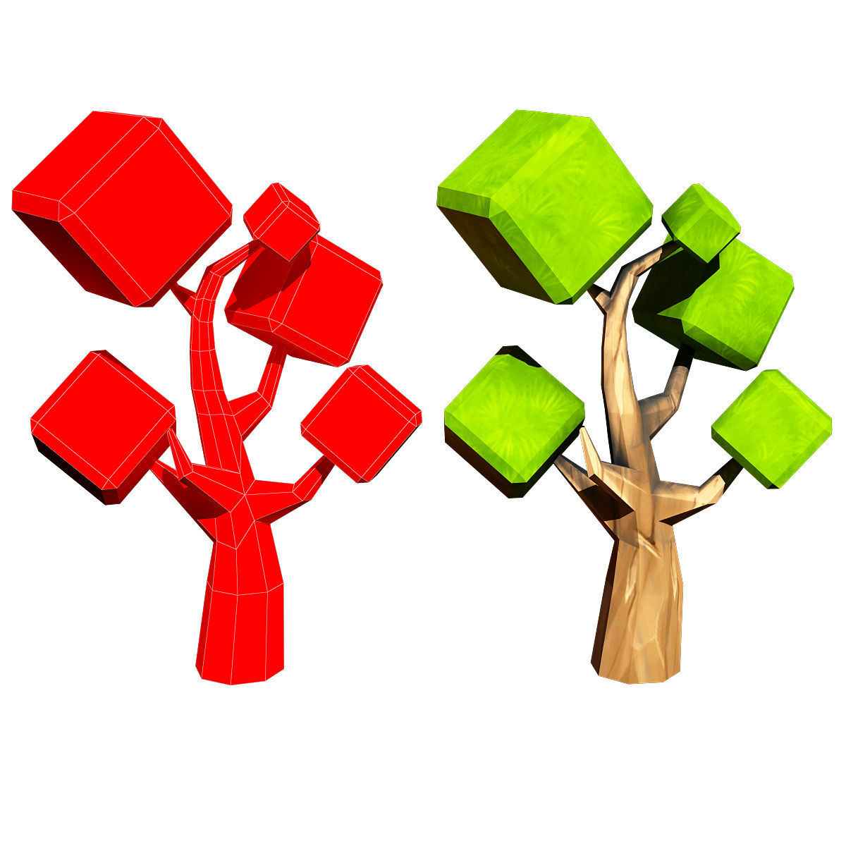 3D model Farm level modular 3d model VR / AR / low-poly | CGTrader