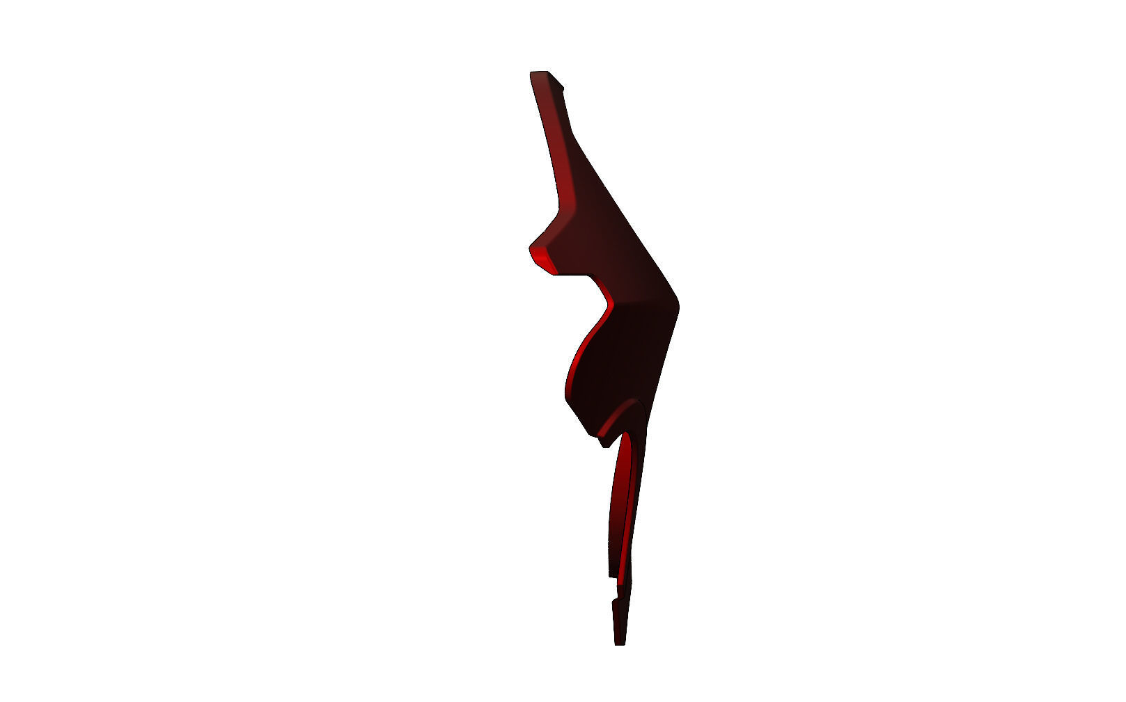 Car rear fender 3D model 3D printable | CGTrader