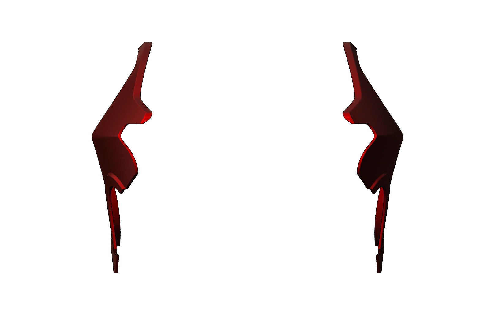 Car rear fender 3D model 3D printable | CGTrader