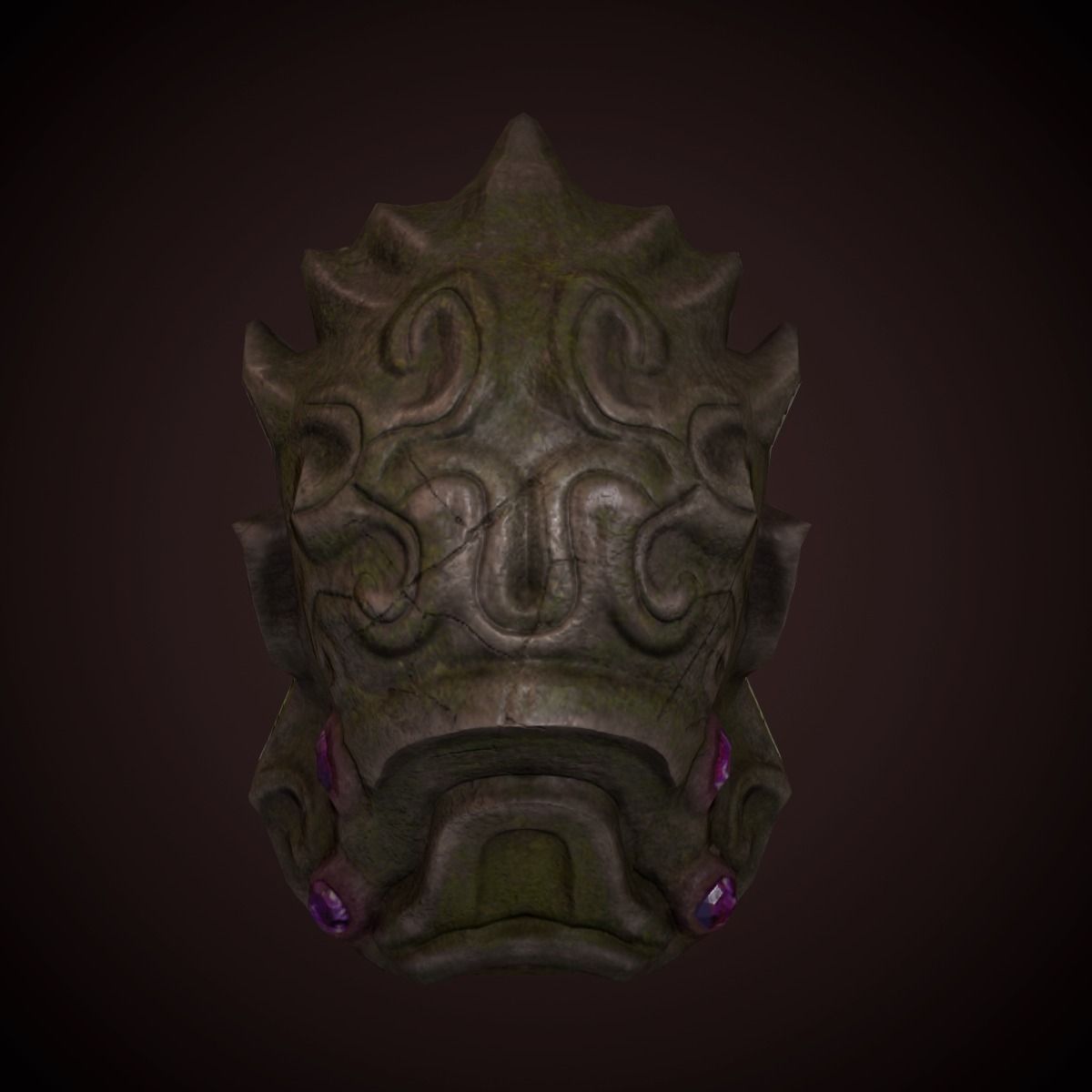 3D model Demon head VR / AR / low-poly | CGTrader