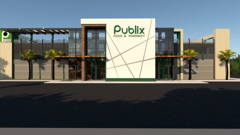 Contemporary Publix Design 3D model | CGTrader