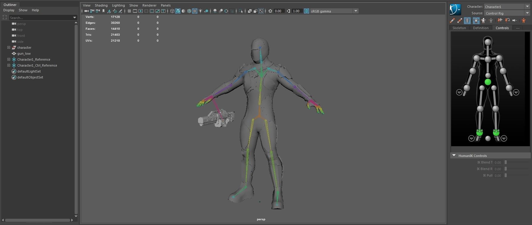 3D model Sci-fi armor soldier VR / AR / low-poly | CGTrader