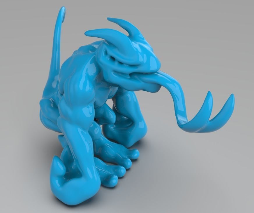 Zung Creature 3D model | CGTrader