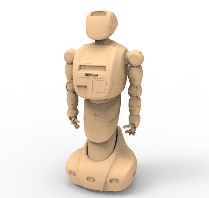 robot 3D model 3D printable | CGTrader