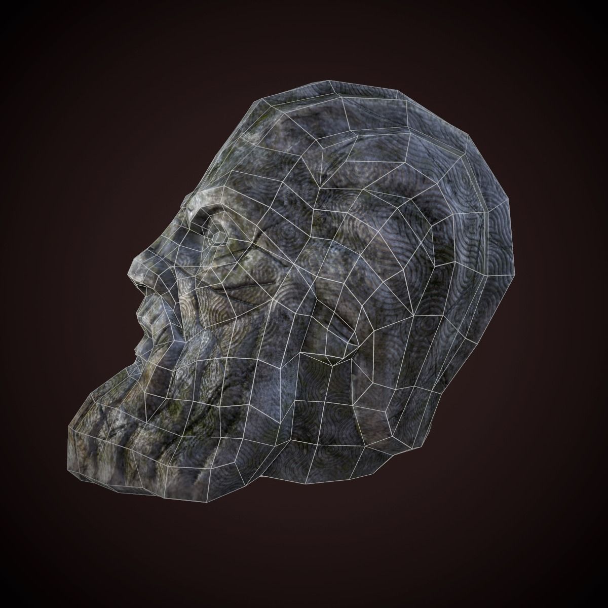 3D model Greek head VR / AR / low-poly | CGTrader