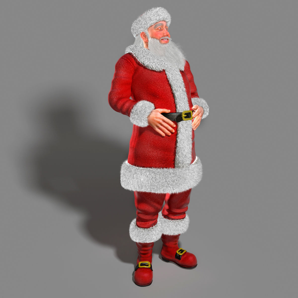 3D model Santa Claus Rigged VR / AR / low-poly | CGTrader