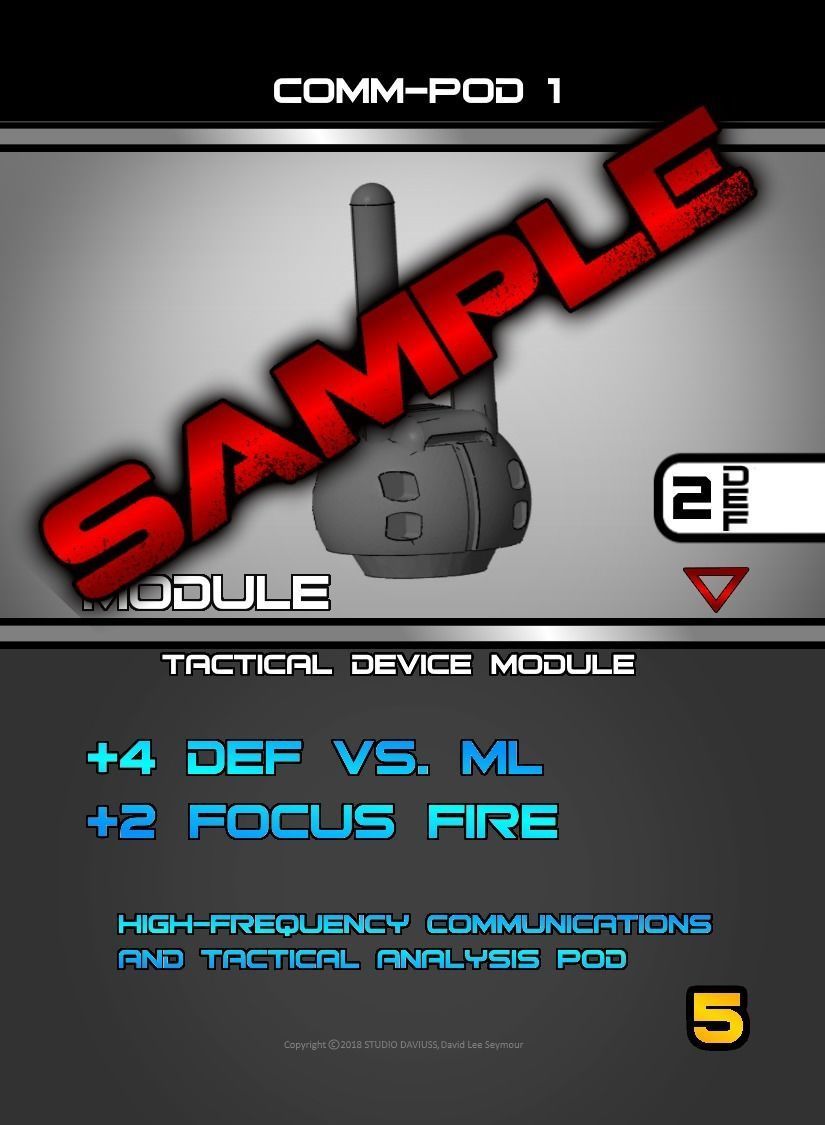 CHIBI-TECH SD - COMM POD 01 3D model 3D printable | CGTrader