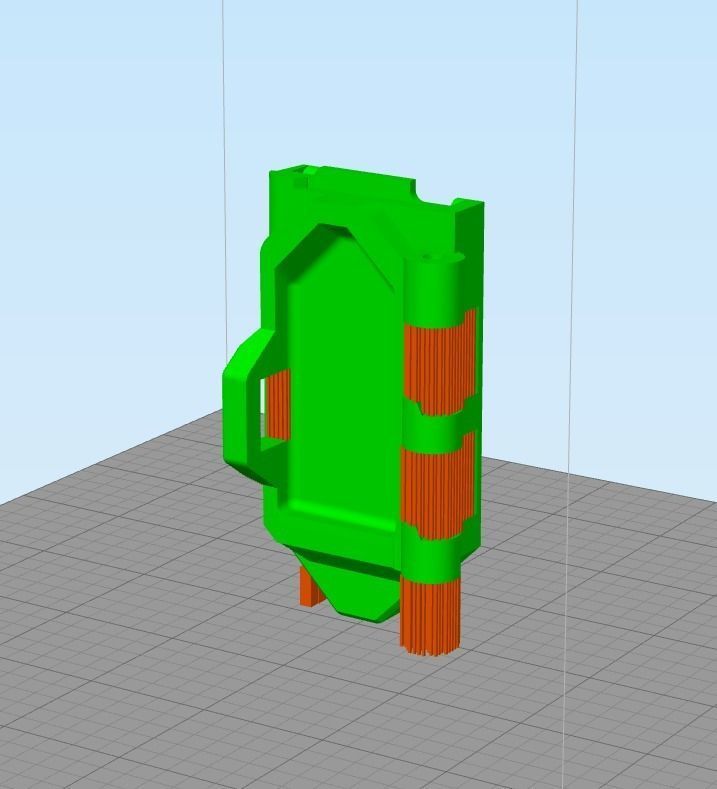 Scar - Acr Stock Adapter 3D model 3D printable | CGTrader