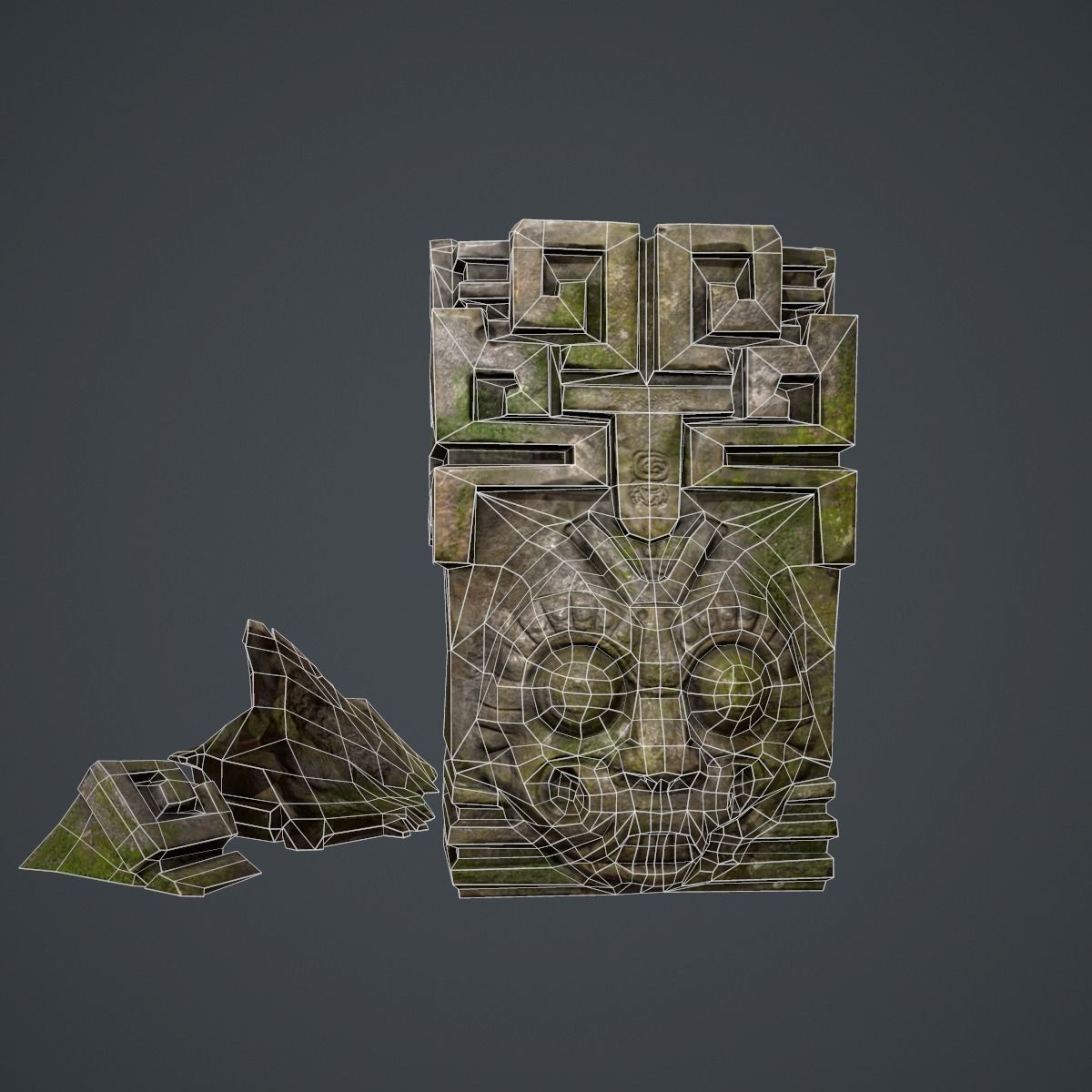 3D model Ancient Statue VR / AR / low-poly | CGTrader