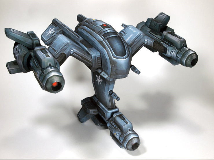 Starcraft Wraith 3D model 3D printable | CGTrader
