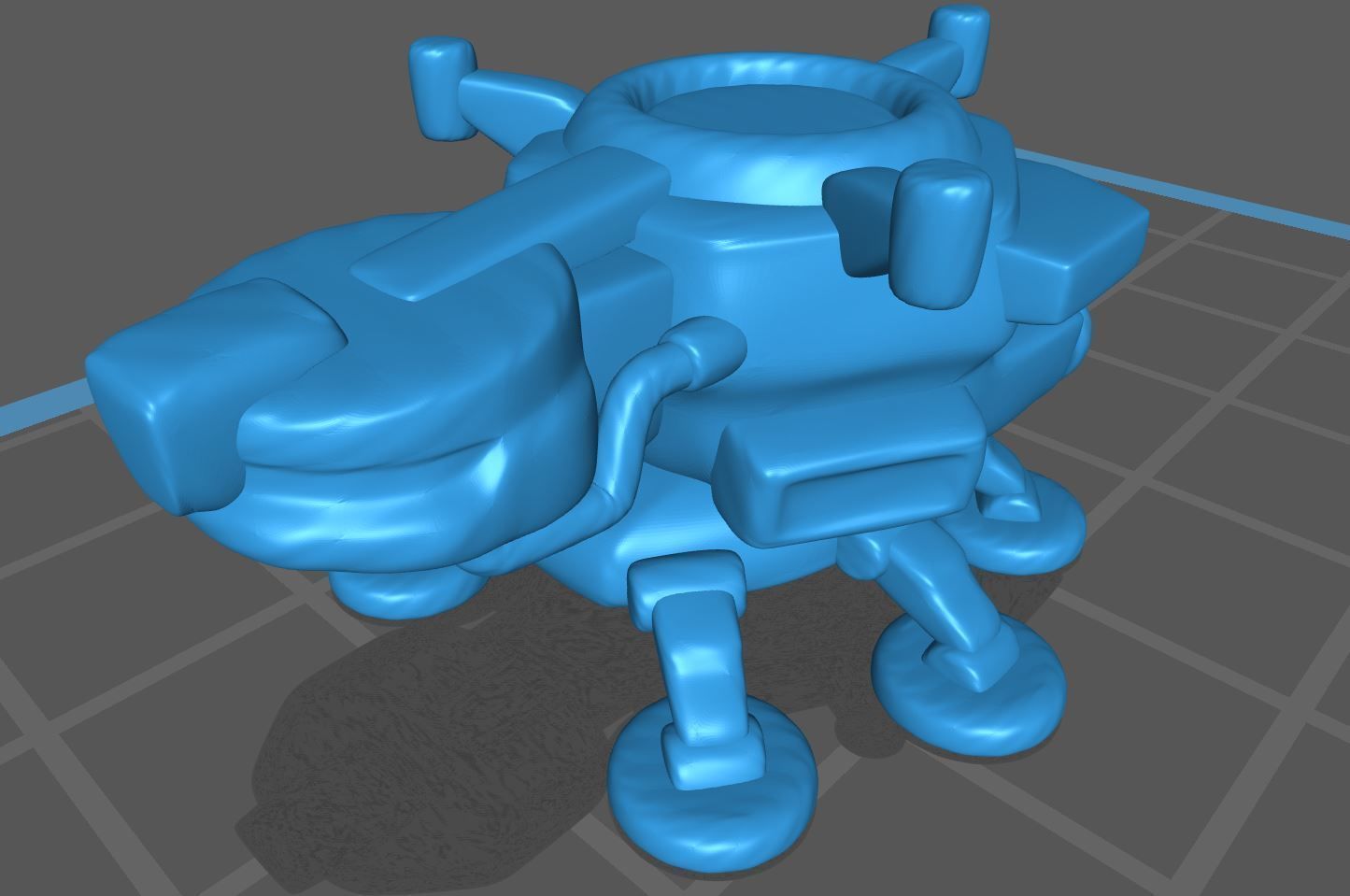 Starcraft Starport 3D model 3D printable | CGTrader