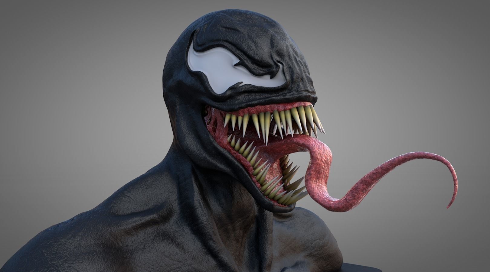 Venom Model bust 3D model | CGTrader