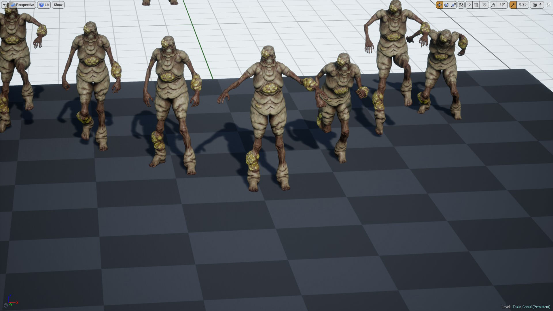 3D model Toxic Ghoul VR / AR / low-poly rigged | CGTrader