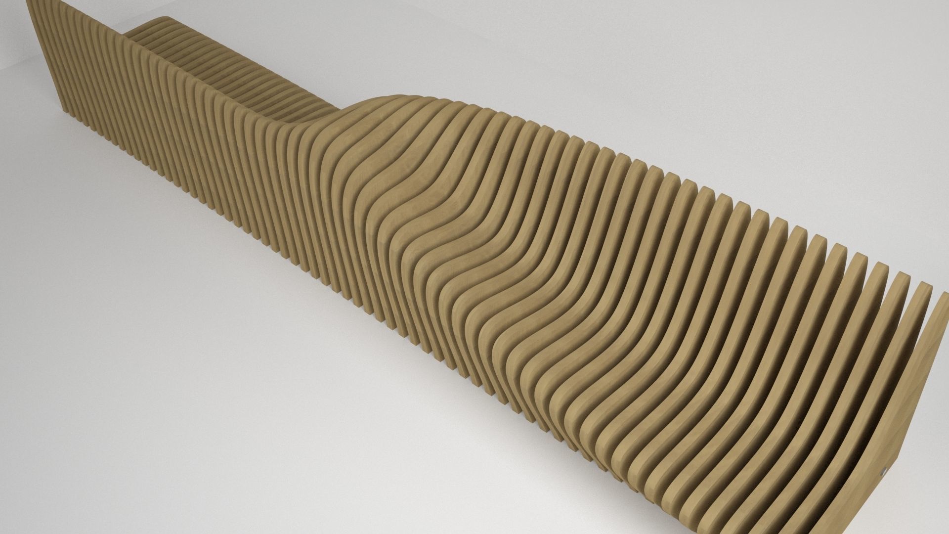 parametric design chair free 3D model 3D printable | CGTrader