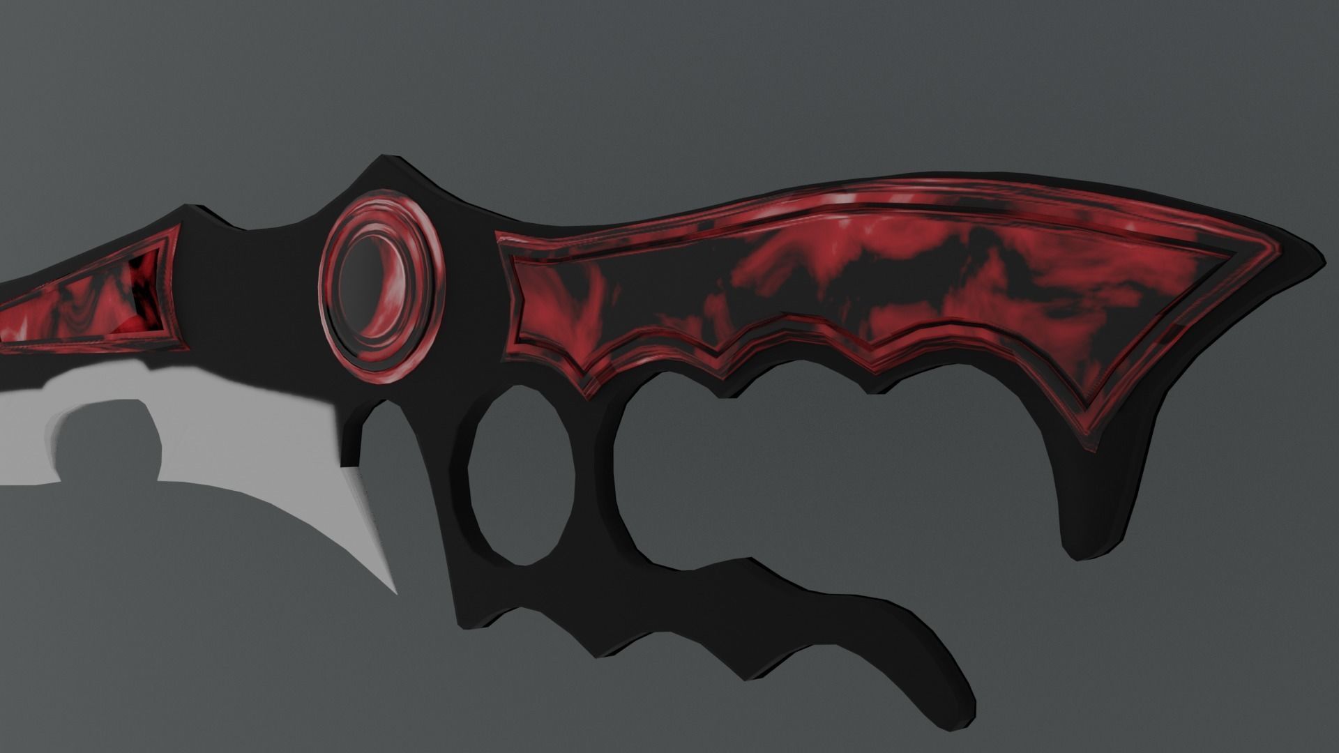 3D model Blood Moon Dagger VR / AR / low-poly | CGTrader