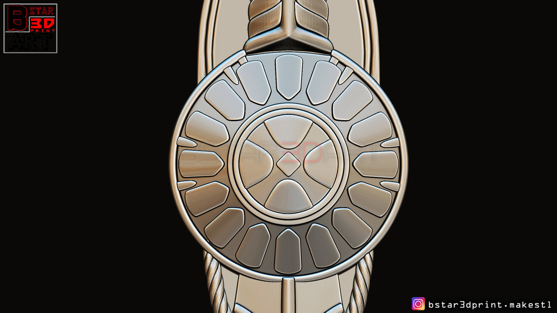 Guardian Shield - gauntlet kratos - kratos armor - God of War 3D model ...