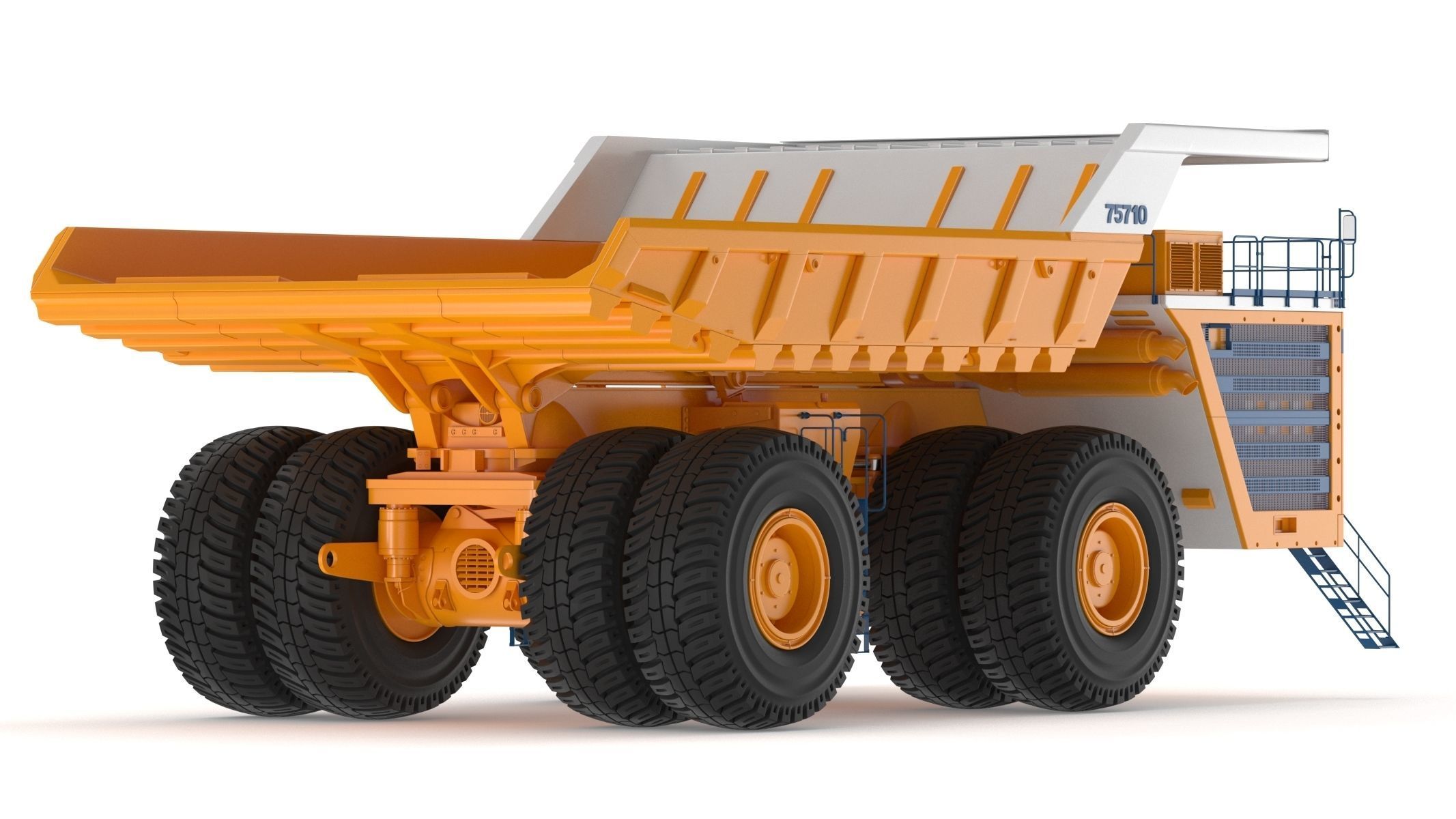 BelAZ 75710 Ultra Class Haul Truck 3D model | CGTrader